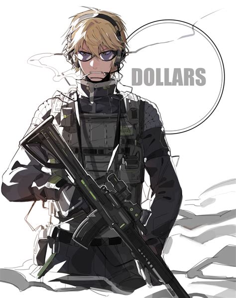 Safebooru 1boy Absurdres Bangs Black Shirt Blonde Hair Bulletproof