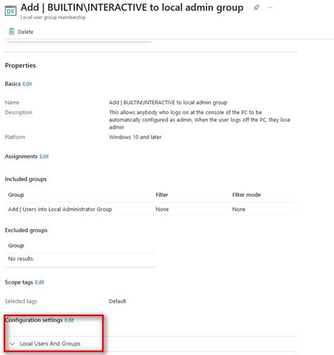 How To Add Users To Local Administrator Group Via Intune The Dangerous Shortcut Testermojo