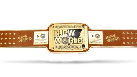 Njpw World Television Championship Render By Seansmp316 On Deviantart