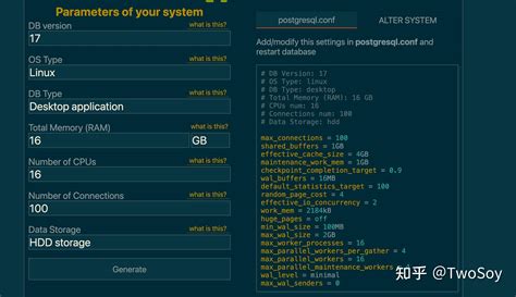 Postgresql服务器参数配置 知乎