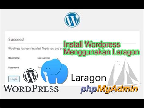 install wordpress di localhost menggunakan laragon belajar membuat