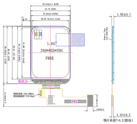 Smart Watch Lcd Display For Manufacturers And Developers—vislcd