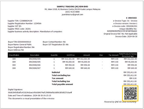 Consolidated E Invoice Qne Optimum Sdn Bhd Consolidated E Invoice Qne Optimum Sdn Bhd