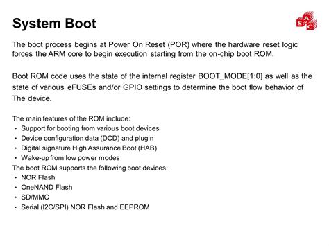 NXP I MX 6SoloLite Boot From SD MMC PDF Operating Systems Computer Software And Applications
