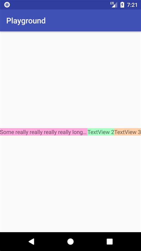 Android Textview Not Honoring Minwidth In Linearlayout Stack Overflow