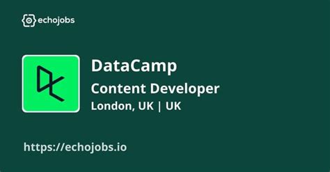 Datacamp Is Hiring Content Developer Ai And Machine Learning London Uk Uk Machine Learning