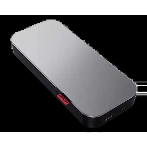 Lenovo Go Usb C Laptop Power Bank Mah Grey Network Computer Wireless