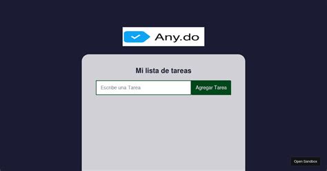 React Codesandbox