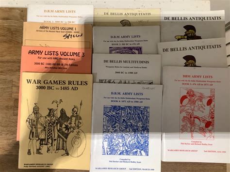 dba dbm rules and army lists wrg 7th ed grelly uk