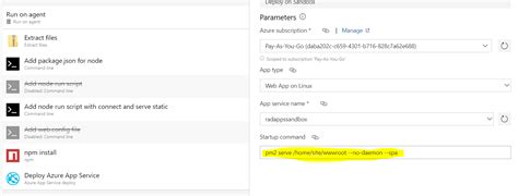 Azure Angular Cli App Not Running When Deploying To Linux App Service Stack Overflow