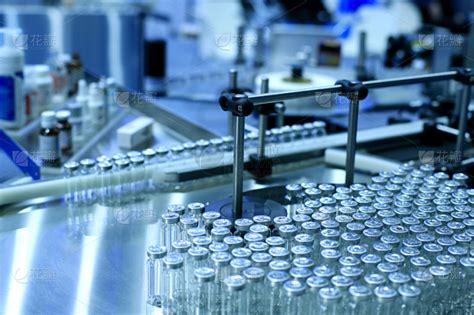工厂工业药水平画幅试管玻璃科学实验室商业金融和工业技术