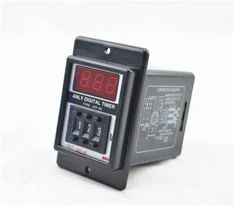 220vac Single Phase ANLY AH3 NB Multi Range Timer Relay 3s 30s 3m 30m At 350 Piece In