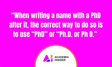 When Can I Use The Title Doctor After PhD When Can A PhD Be Called Doctor Academia Insider