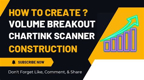 How To Create Volume Breakout Scanner Chartink Youtube