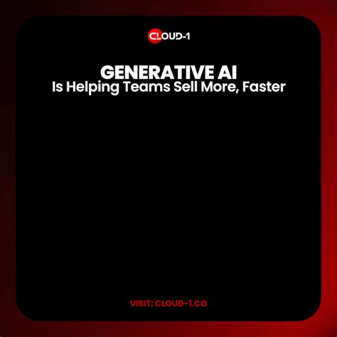 Cloud 1 On Linkedin Generativeai Benefitsofai Salesforce Cloud1