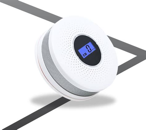 Датчик угарного газа и дыма задымления для дома пожарный извещатель автономный датчик дыма с