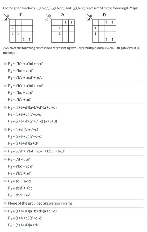 Solved For The Given Functions F A B C D F A B C D And Chegg