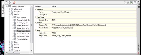 Solved Parcel Map Check Html Report Mods Autodesk Community