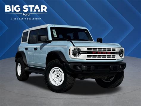 New 2025 Ford Bronco Heritage Edition Convertible In Webster Slb67872
