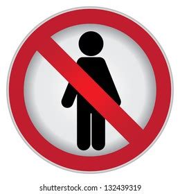 No Sex Sign Prohibiting Sign On Stock Vector Royalty Free Shutterstock