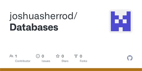 GitHub Joshuasherrod Databases