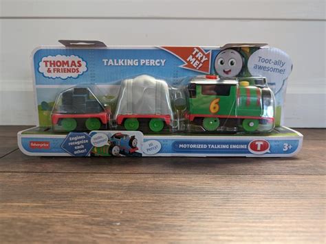 Thomas And Friends Talking Percy Toy Train Play Vehicle Motorized Engine