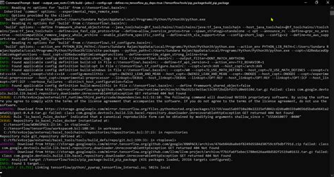 Build Stuck At Linking Pywrap Tensorflow Internal So Step Issue Tensorflow