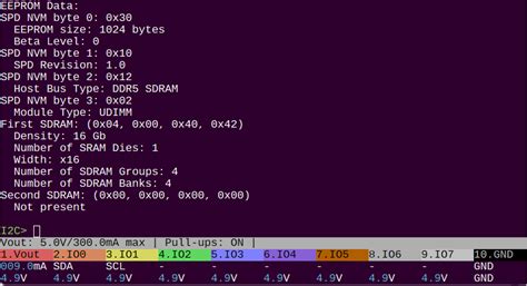 Ddr4 And Ddr5 Parameter Table Reader Page 3 Development Bus Pirate