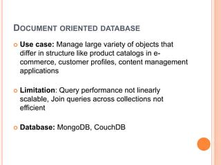 Which No Sql Database PPT