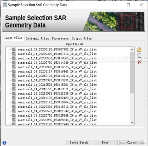 Sarscape裁剪sar影像 以sentinel为例（sbas Insar数据裁剪）经验分享siwenaiyou Gitcode 开源社区