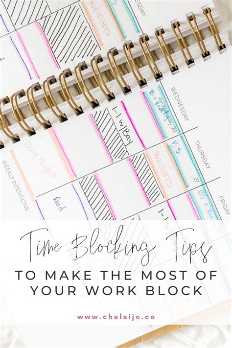 Time Blocking Tips Boost Your Productivity