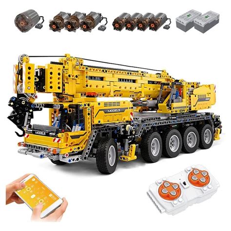 خرید و قیمت لگو تکنیک ماشین جرثقیل کنترلی 2590 قطعه با 8 موتور مدل