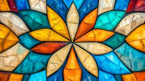 colorful optical kaleidoscope creating mesmerizing symmetrical floral