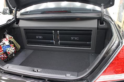 현대 에쿠스 스테그 30주년 앰프 3기 및 프로세서 트렁크 디자인 오디오프로젝트 하이엔드 인스톨 갤러리