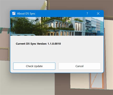 Archicad 27 Sync D5 Render Is Updating Get Help D5 Render Forum