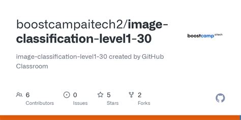 Github Boostcampaitech Image Classification Level Image Classification Level Created