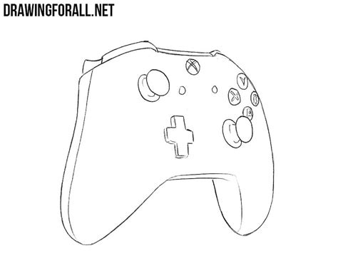 How To Draw An Xbox Controller