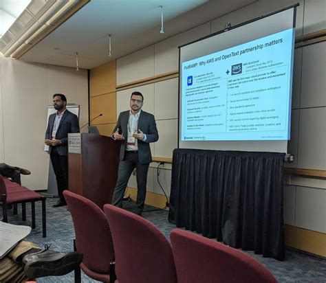 It Was A Pleasure To Meet Our Customers And Present Alongside Opentext At Nikhil Enmudi