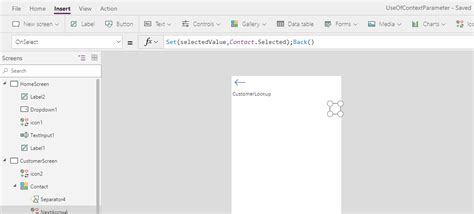 Create Customer Lookup In Powerapps Using Data Context Microsoft