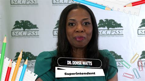 Dr Denise Watts Superintendent Back To School Message News Landing Page