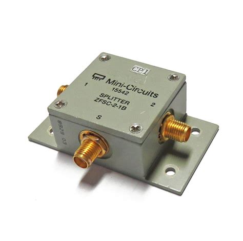 5 500mhz 50 Ohm N Type Mini Circuits Zfsc 2 1 Power Splittercombiner 2 Way Wire And Cable