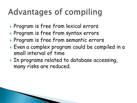 Compilers Pptx Programming Languages Computing