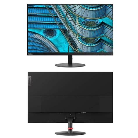 Lenovo ThinkVision T27I 10 Widescreen LCD Monitor 27 Inches Black Audio HDMI VGA Ports