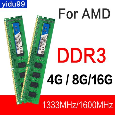 new desktop memory 16g 1600hmz ddr3 1333 1600 8g 16g amd dedicated