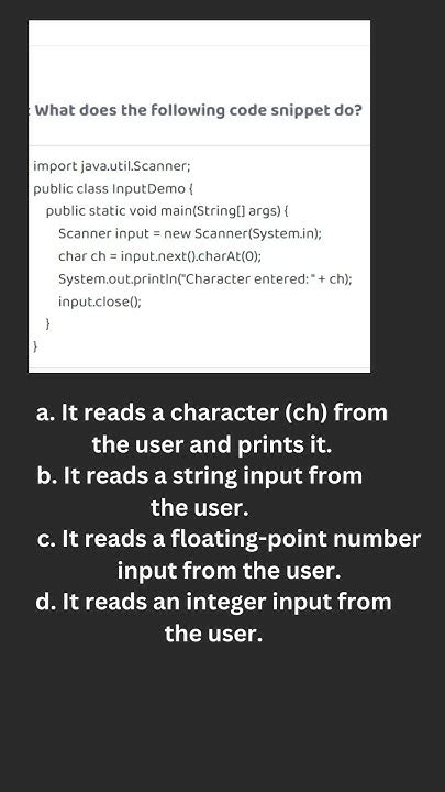 Java Mcq Java Coding Question Java Coding Codingshortvideo Mcq