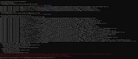 Modulenotfounderror No Module Named Tensorboard SOLVED