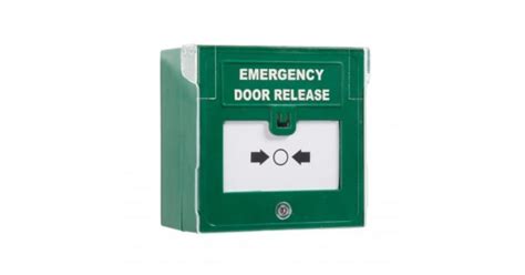 Rgl Edr 2 Emergency Door Release Button Green Double Pole