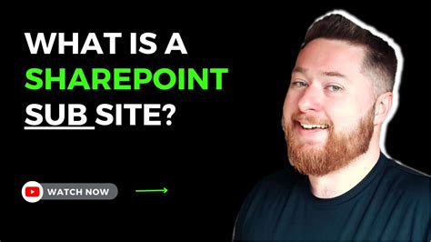 What Is A Sharepoint Subsite Youtube