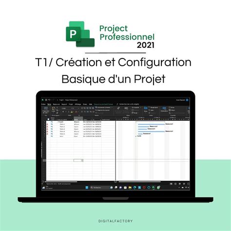 Ms Project Training Creation And Basic Configuration Of A Project