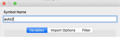 Interactive Data Import GAUSS Documentation Aptech